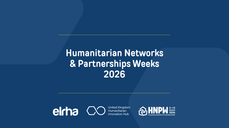 Elrha at HNPW 2026: Exploring what’s next for the humanitarian system